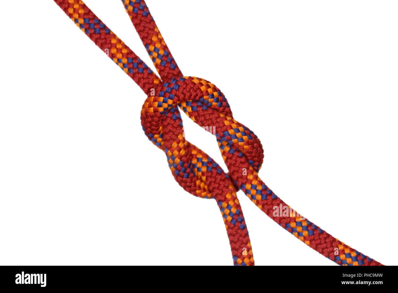 red rope knot Stock Photo - Alamy