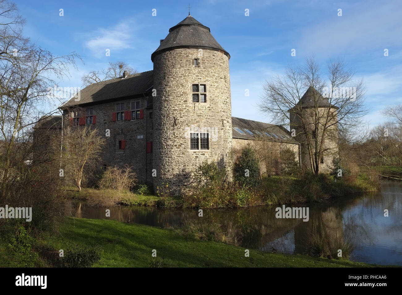 Ratingen, Castle Haus zum Haus Stock Photo - Alamy
