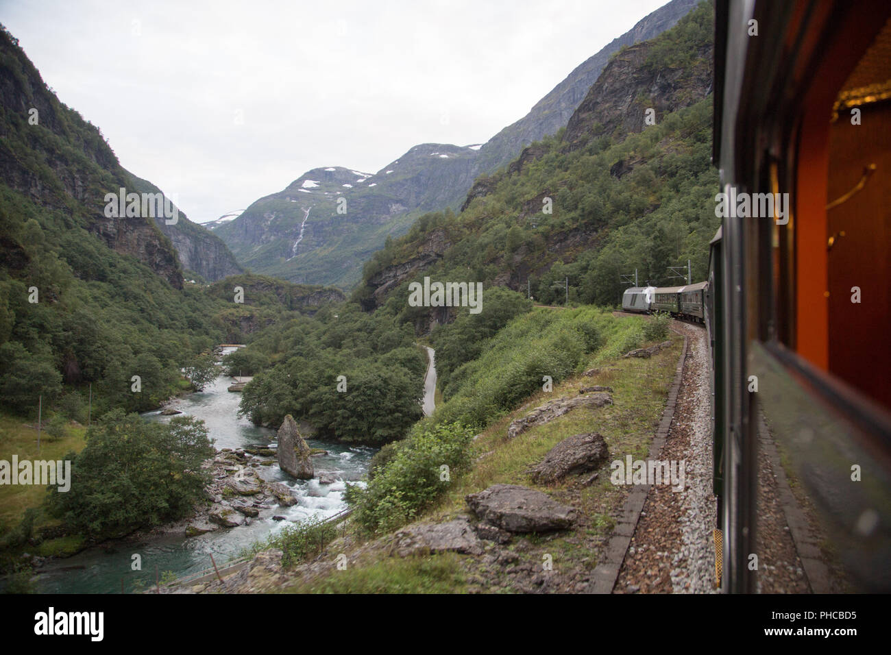 Village flam flam myrdal railway hi-res stock photography and images - Alamy
