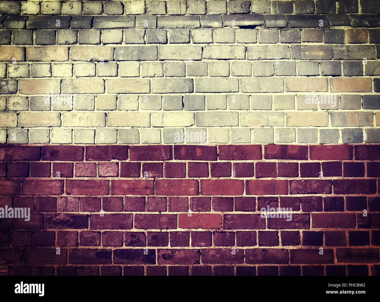 Dark brick wall flag hi-res stock photography and images - Alamy