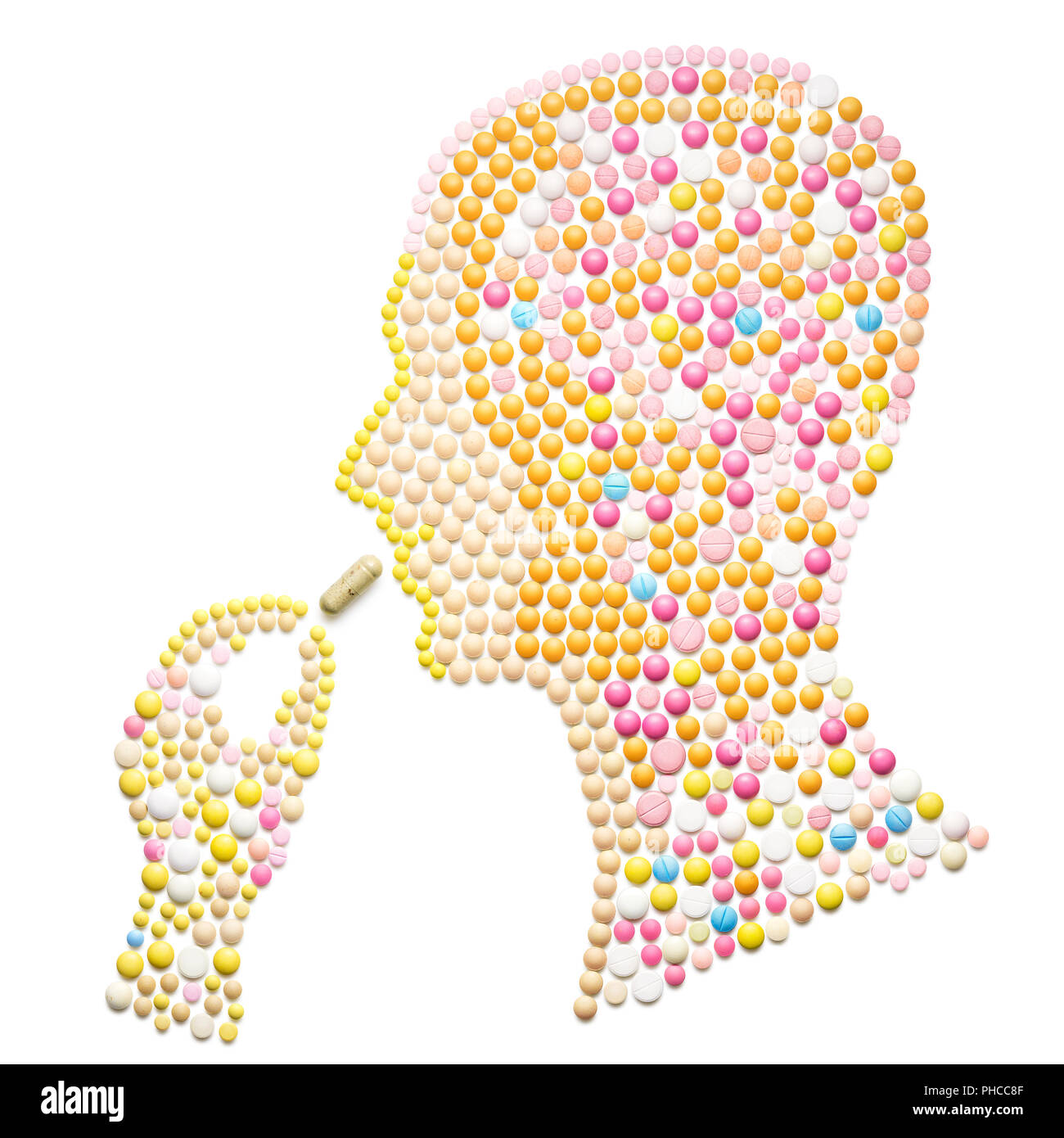 Man taking drugs Cut Out Stock Images & Pictures - Alamy