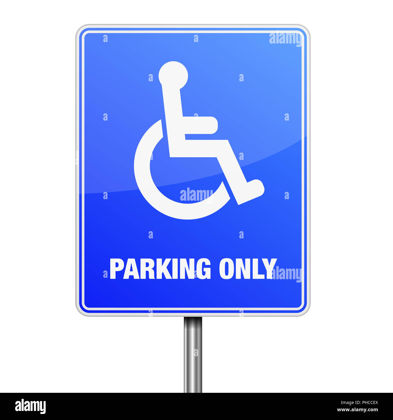 Disabled parking area hi-res stock photography and images - Alamy
