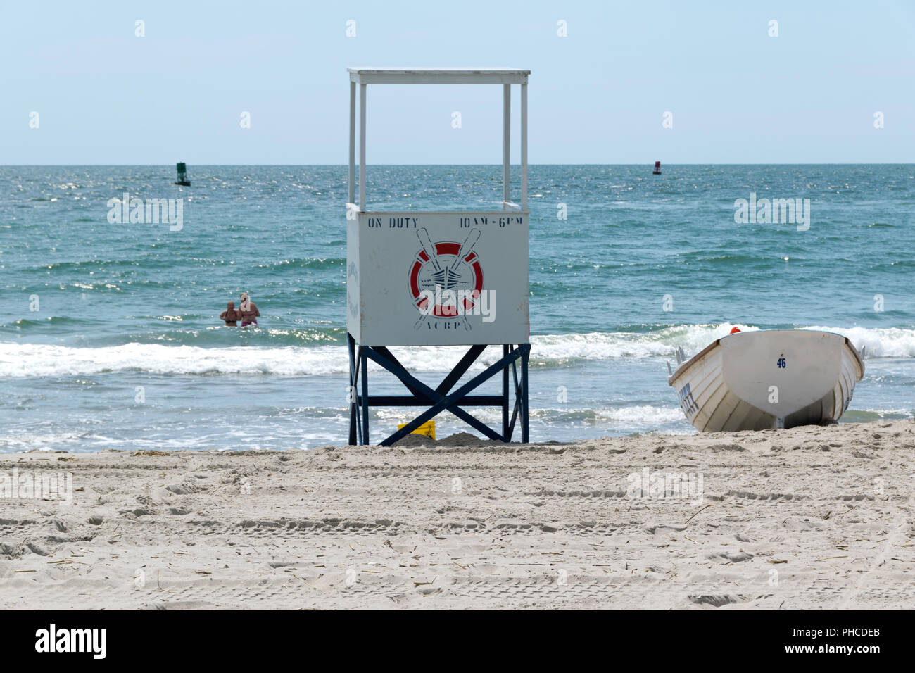 Atlantic City beach patrol Stock Photo - Alamy