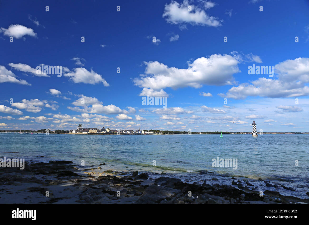 Perdrix lighthouse loctudy brittany france hi-res stock photography and images - Alamy