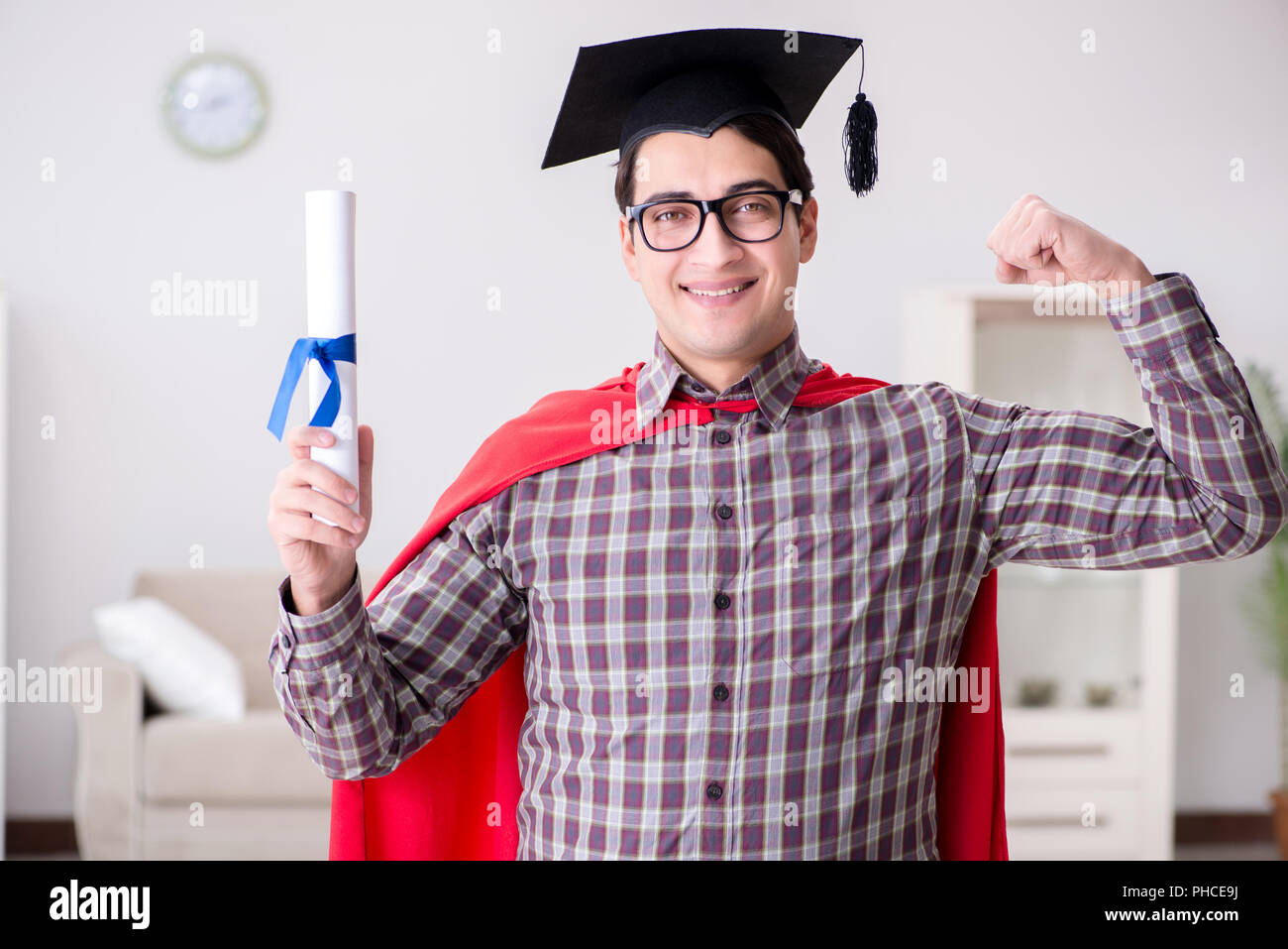 Wearing mortar board hi-res stock photography and images - Alamy
