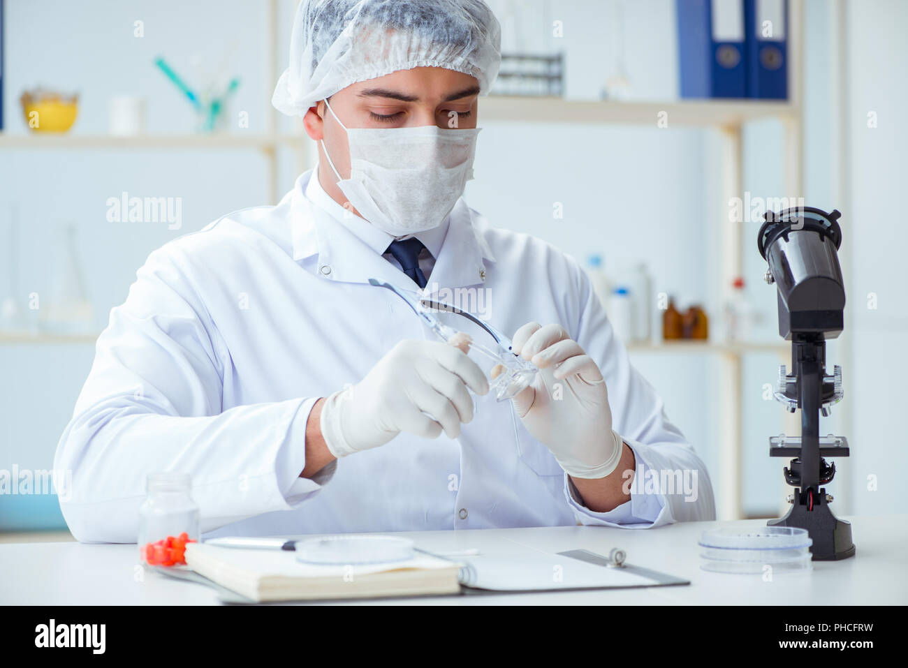 New drugs testing hi-res stock photography and images - Alamy