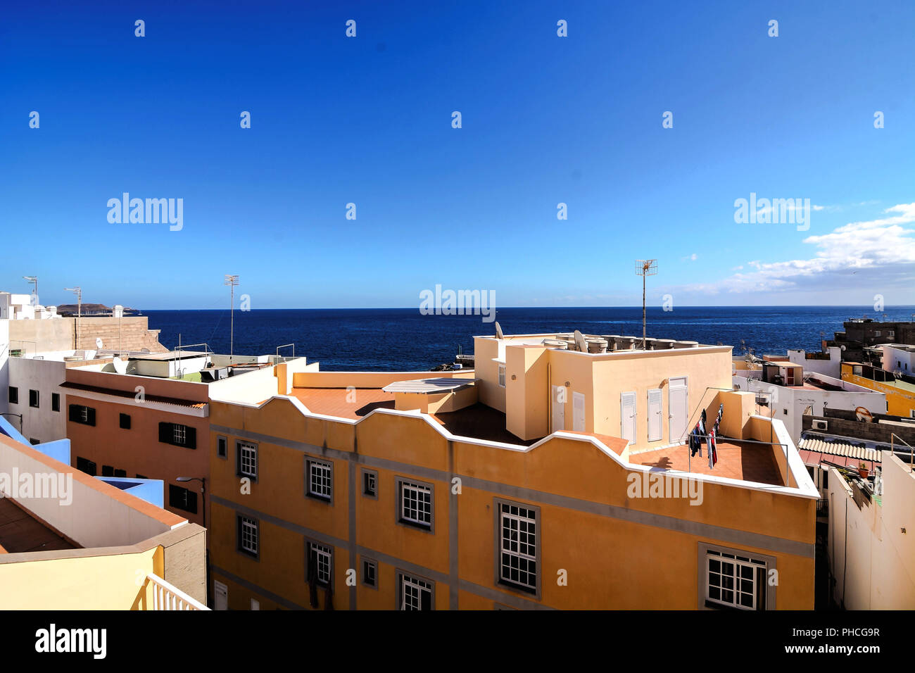 Tropical Sea Village Stock Photo - Alamy