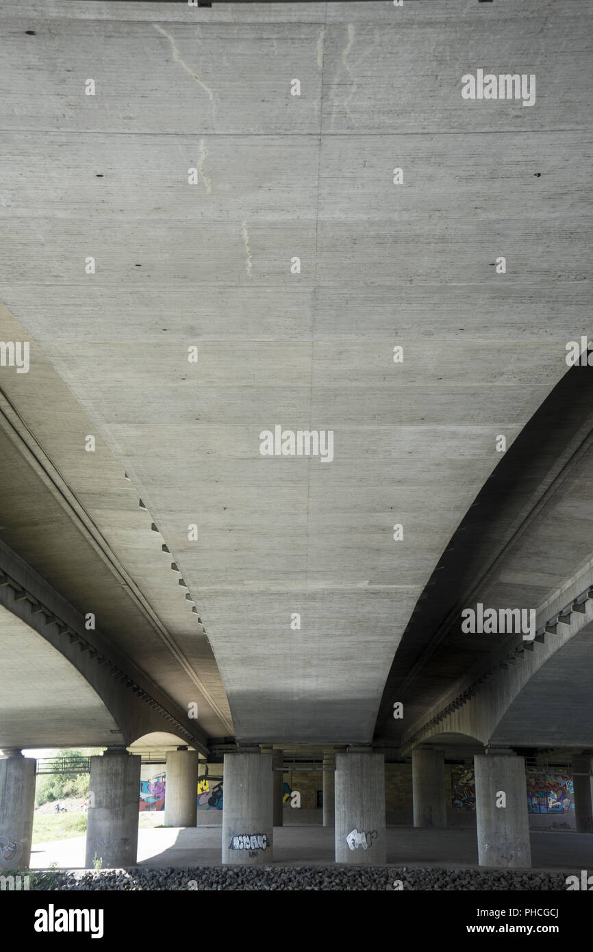 Reinforced concrete railroad bridge hi-res stock photography and images ...