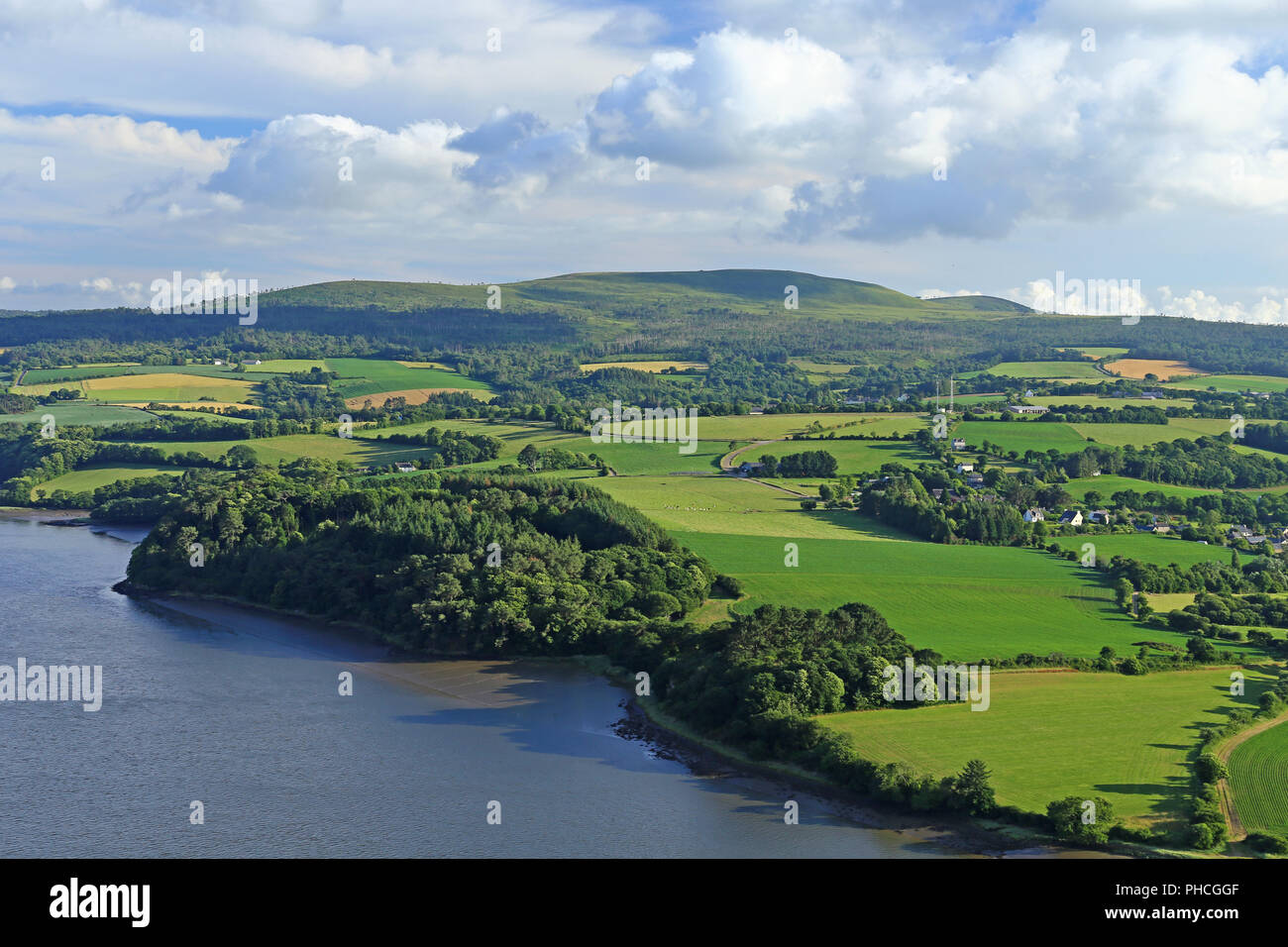 Landscape in Brittany, France Stock Photo - Alamy