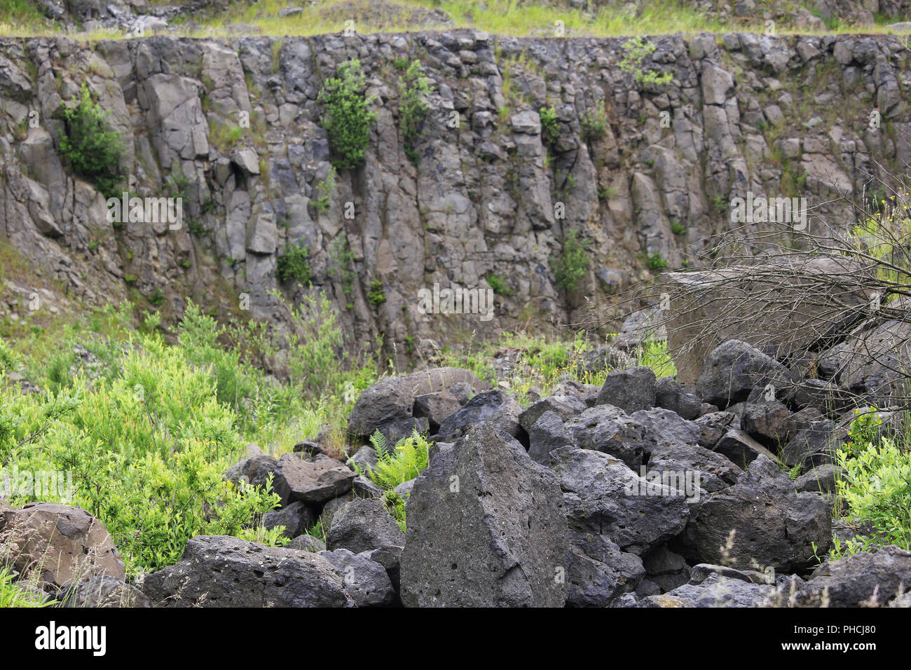 Basaltsteinbruch hi-res stock photography and images - Alamy
