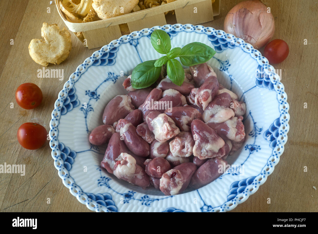 Chicken hearts hi-res stock photography and images - Alamy