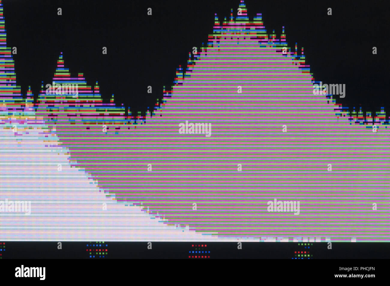 Glitch texture background hi-res stock photography and images - Alamy