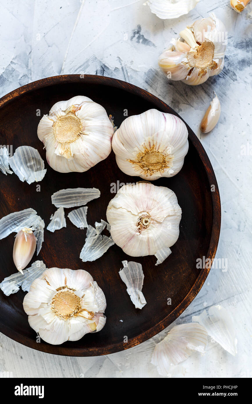 Garlic husks hi-res stock photography and images - Alamy