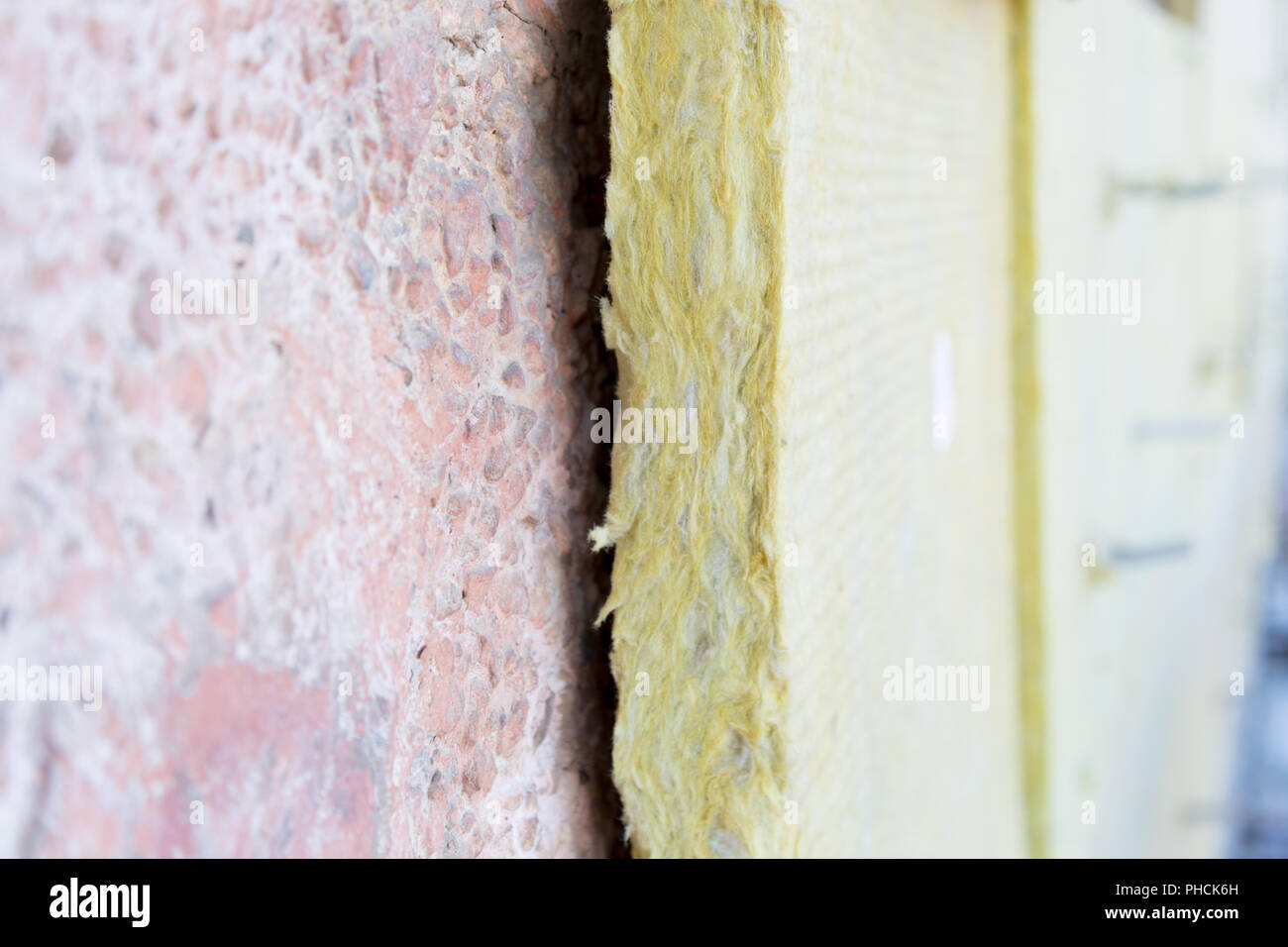 External repair work on the building, insulation and cladding of the ...