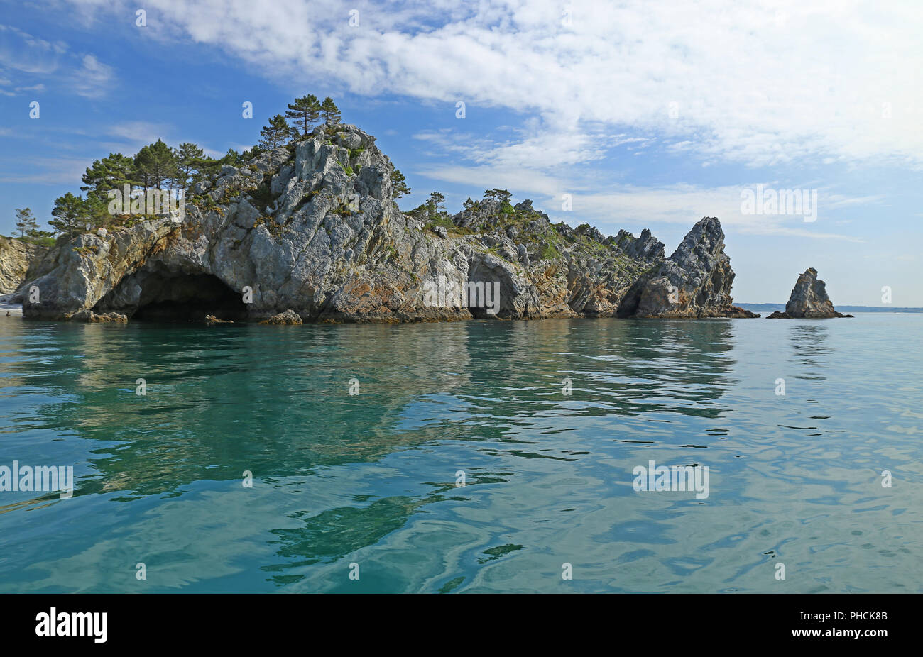 Ile Vierge, Brittany, France Stock Photo - Alamy