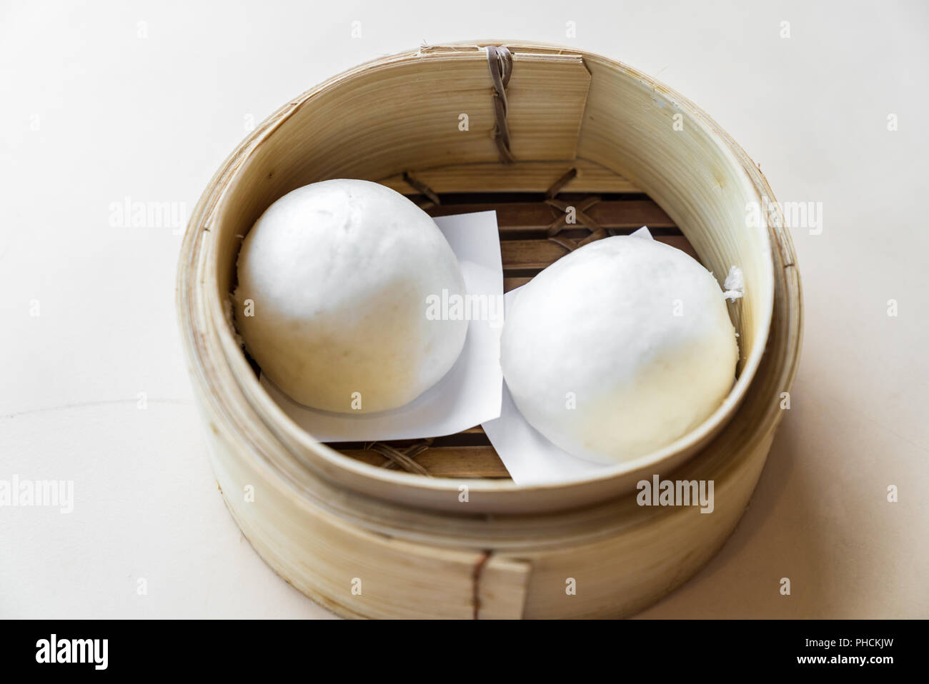 Chinese dim sum BBQ Pork Bun Stock Photo - Alamy