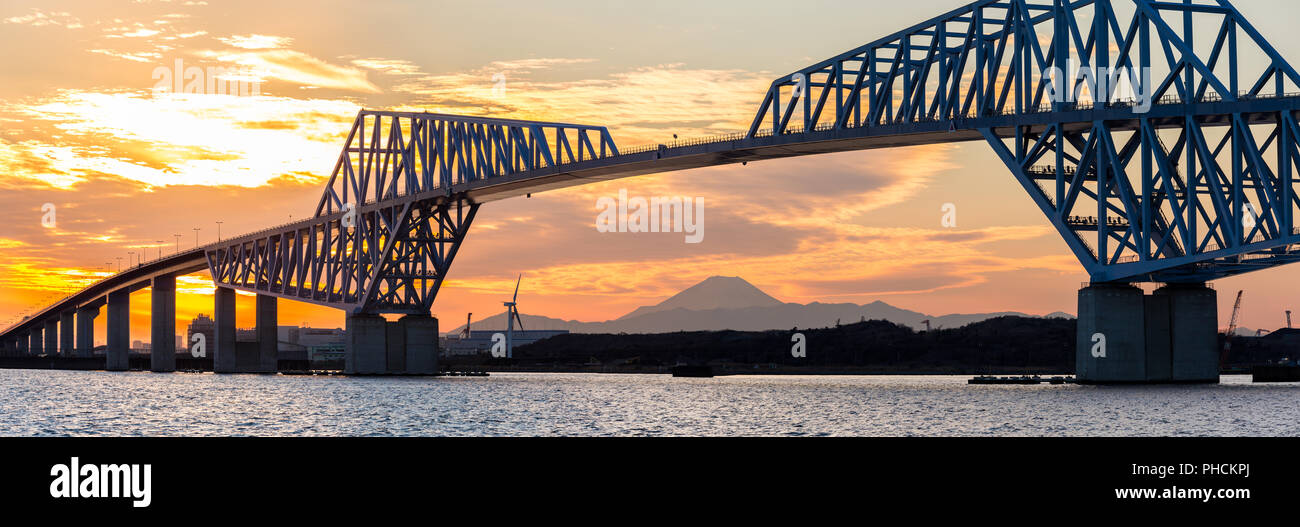 Panorama road white gate hi-res stock photography and images - Alamy