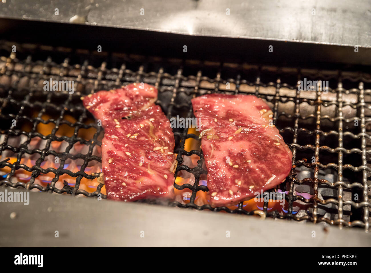 grilled wagyu beef Stock Photo - Alamy