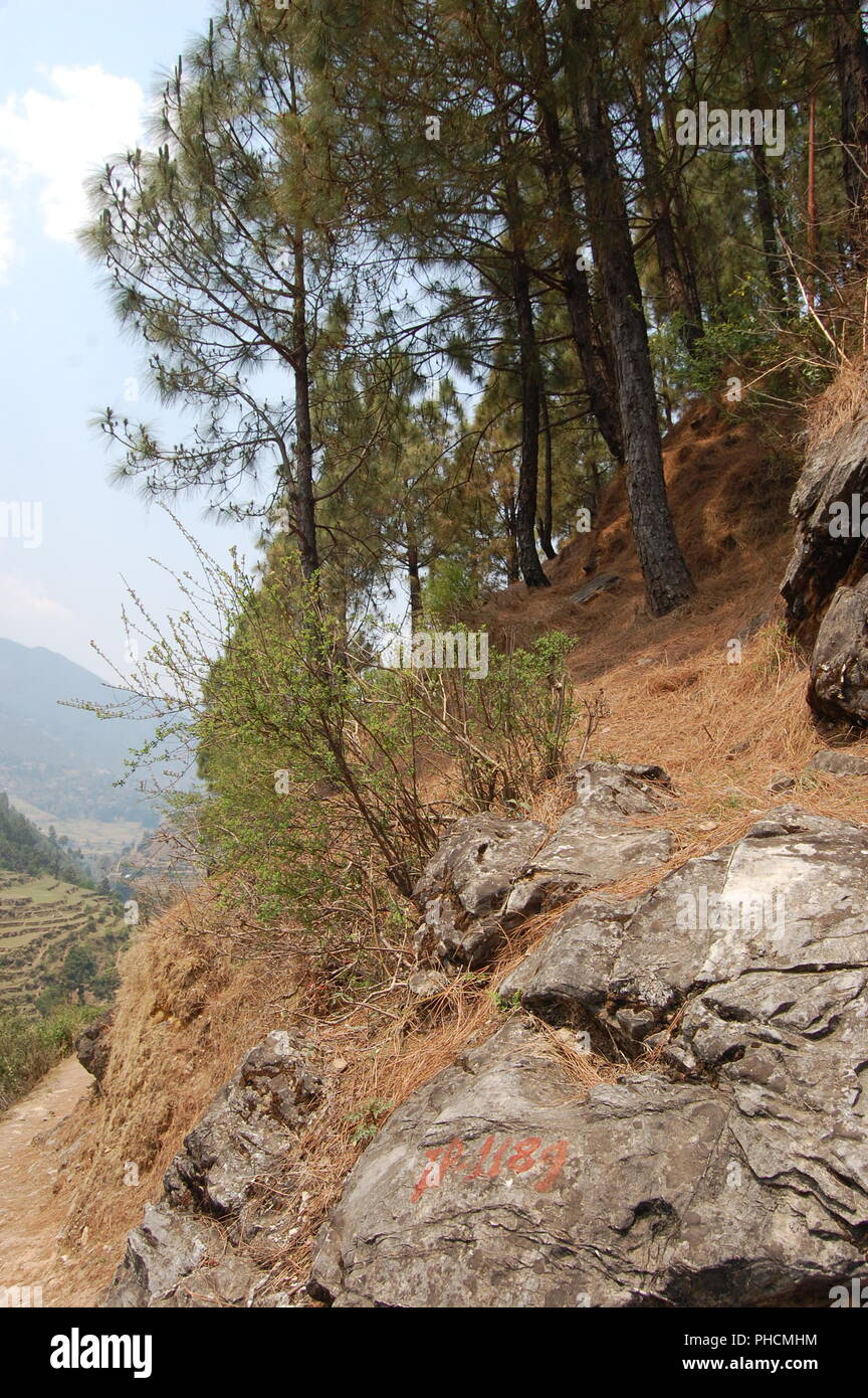 Geology, Far Western Nepal Stock Photo - Alamy