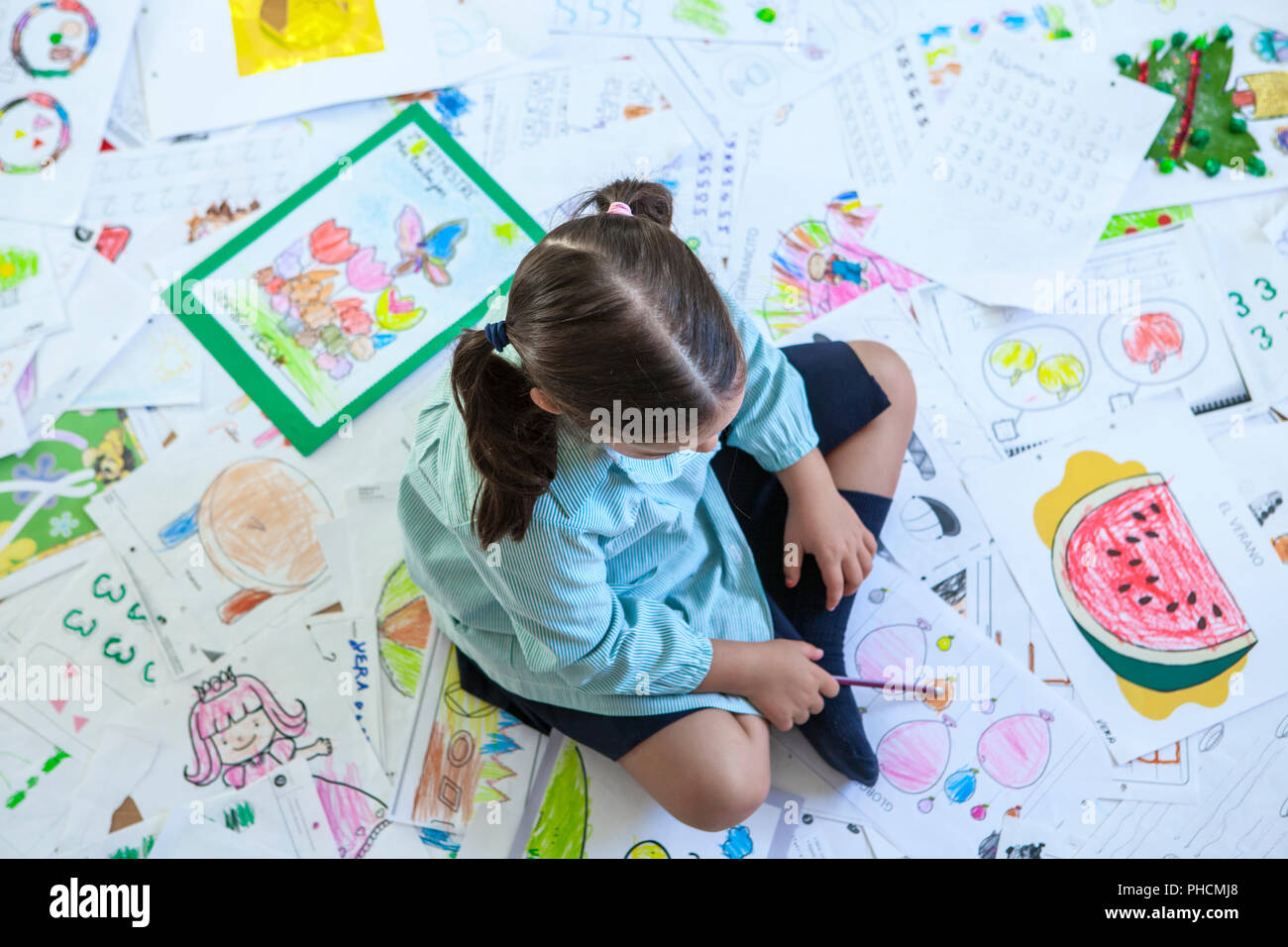 Five years student over her whole year homework. Homework overload for ...