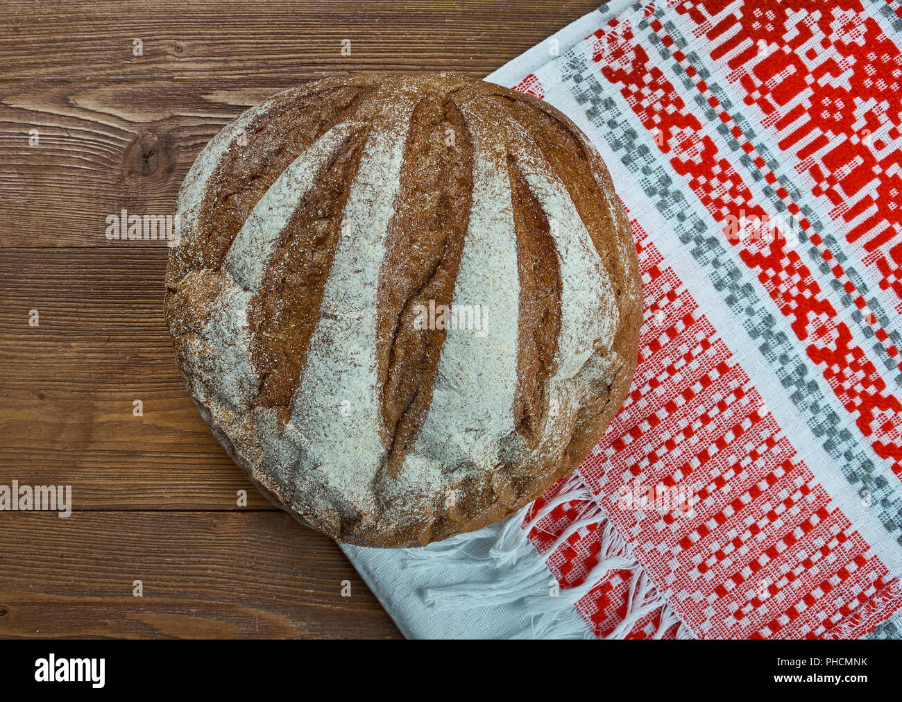 Balkan Pogacha Bread Stock Photo - Alamy