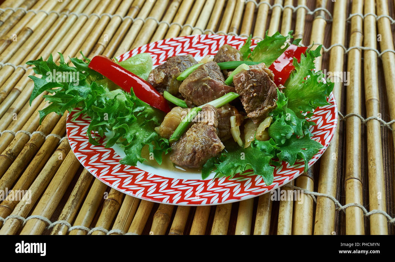 Sa cha beef hi-res stock photography and images - Alamy