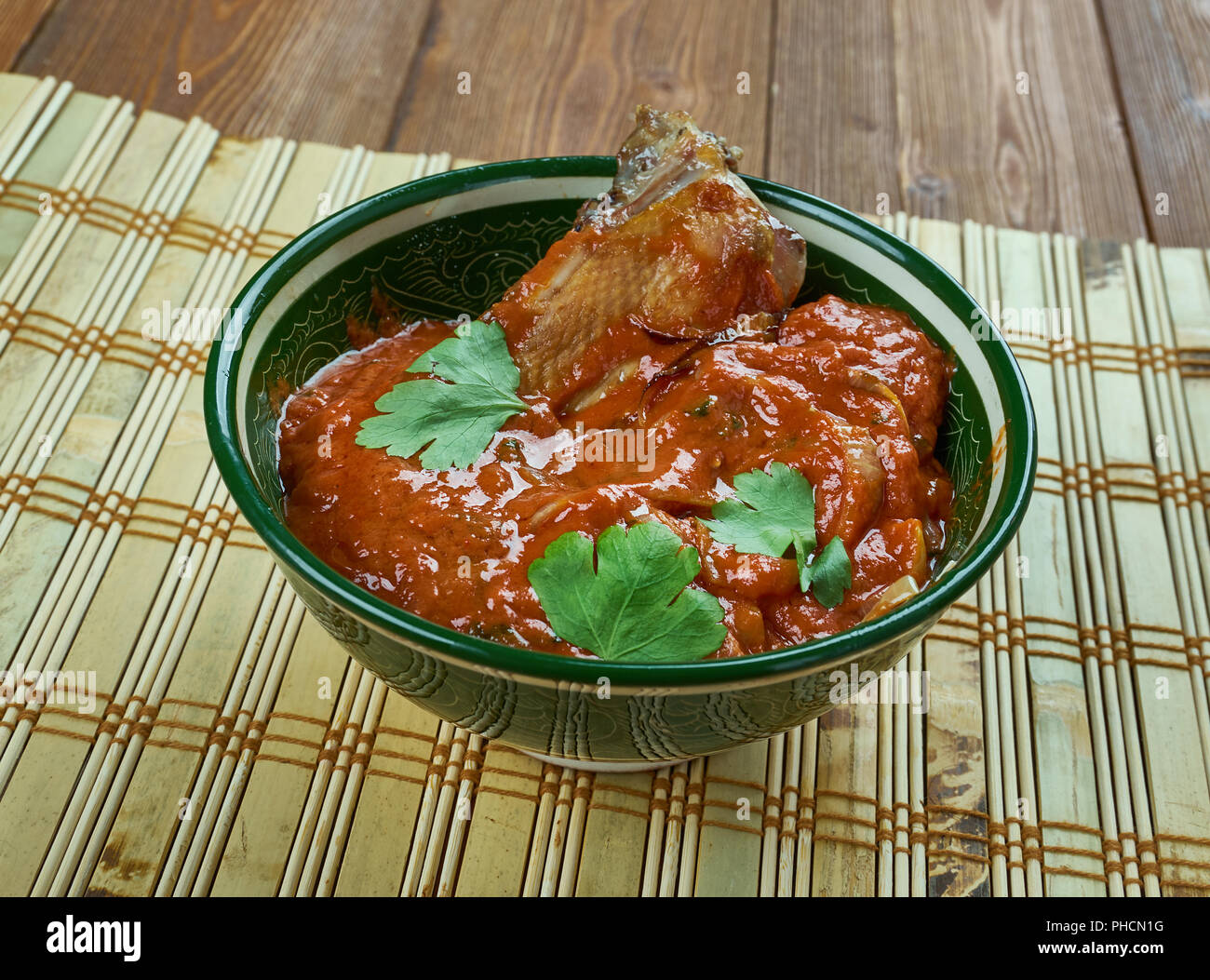South-Indian Duck Masala Stock Photo - Alamy