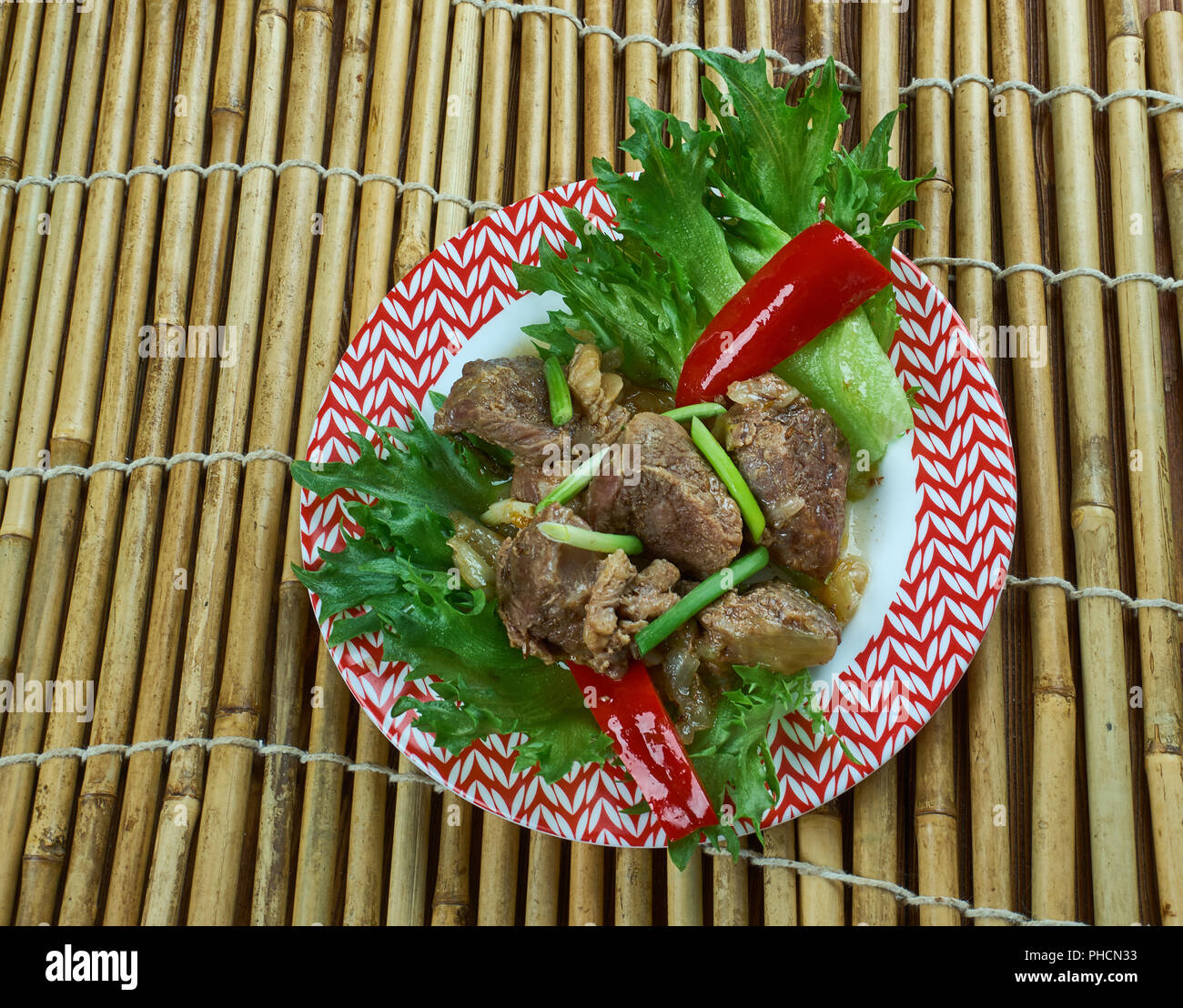 Sa cha beef hi-res stock photography and images - Alamy