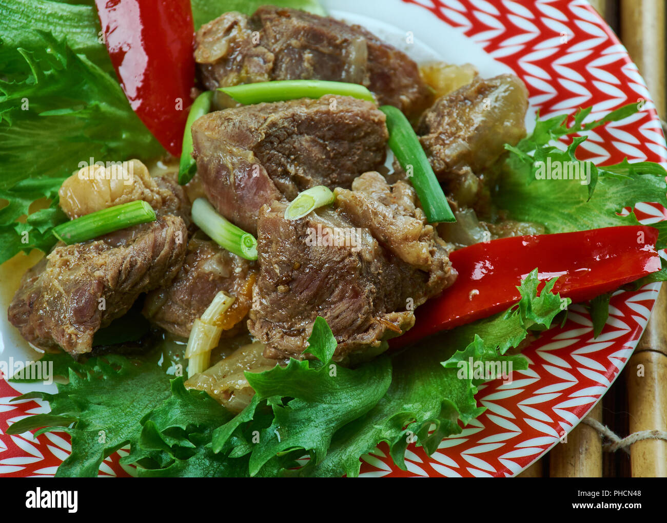 Sa cha beef hi-res stock photography and images - Alamy