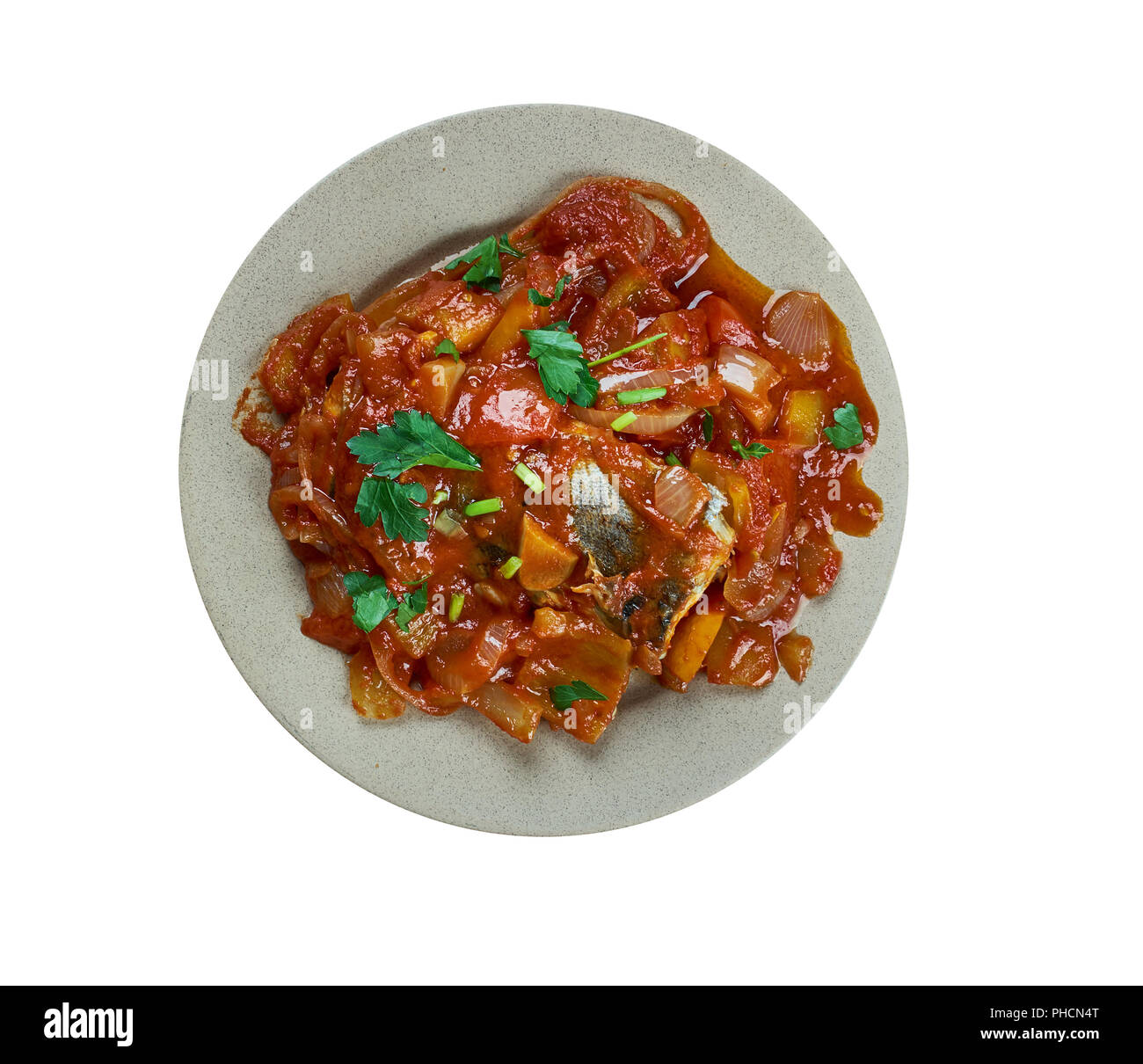 Kerala style fish curry Cut Out Stock Images & Pictures - Alamy