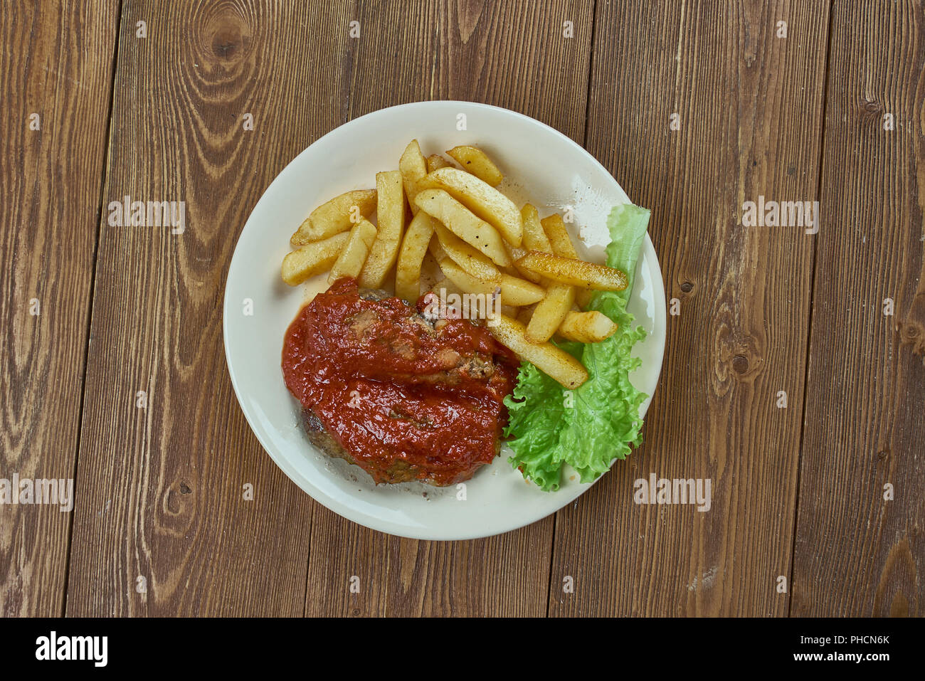 Greek Soutzoukakia Smyrneika Stock Photo - Alamy