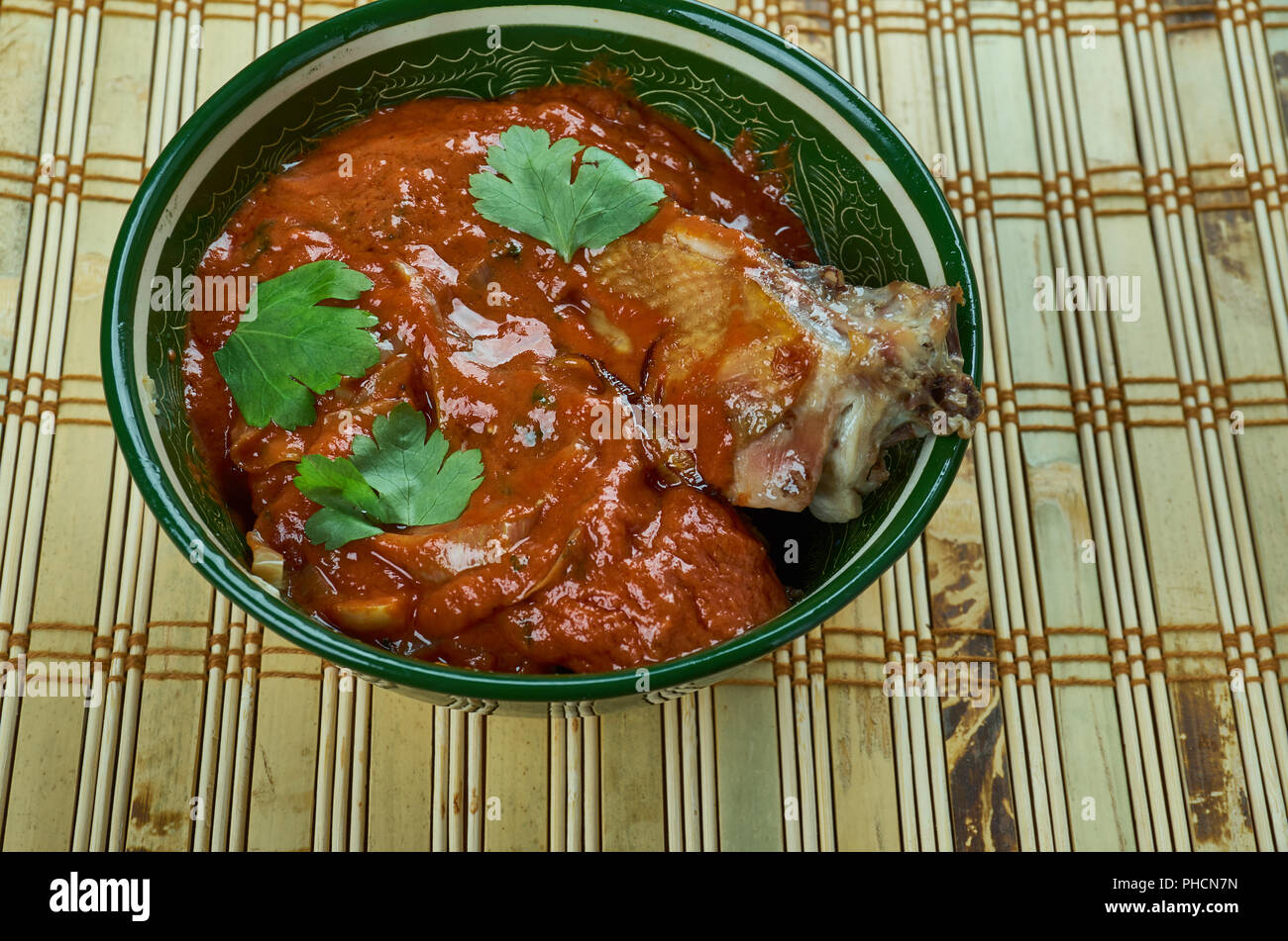 South-Indian Duck Masala Stock Photo - Alamy