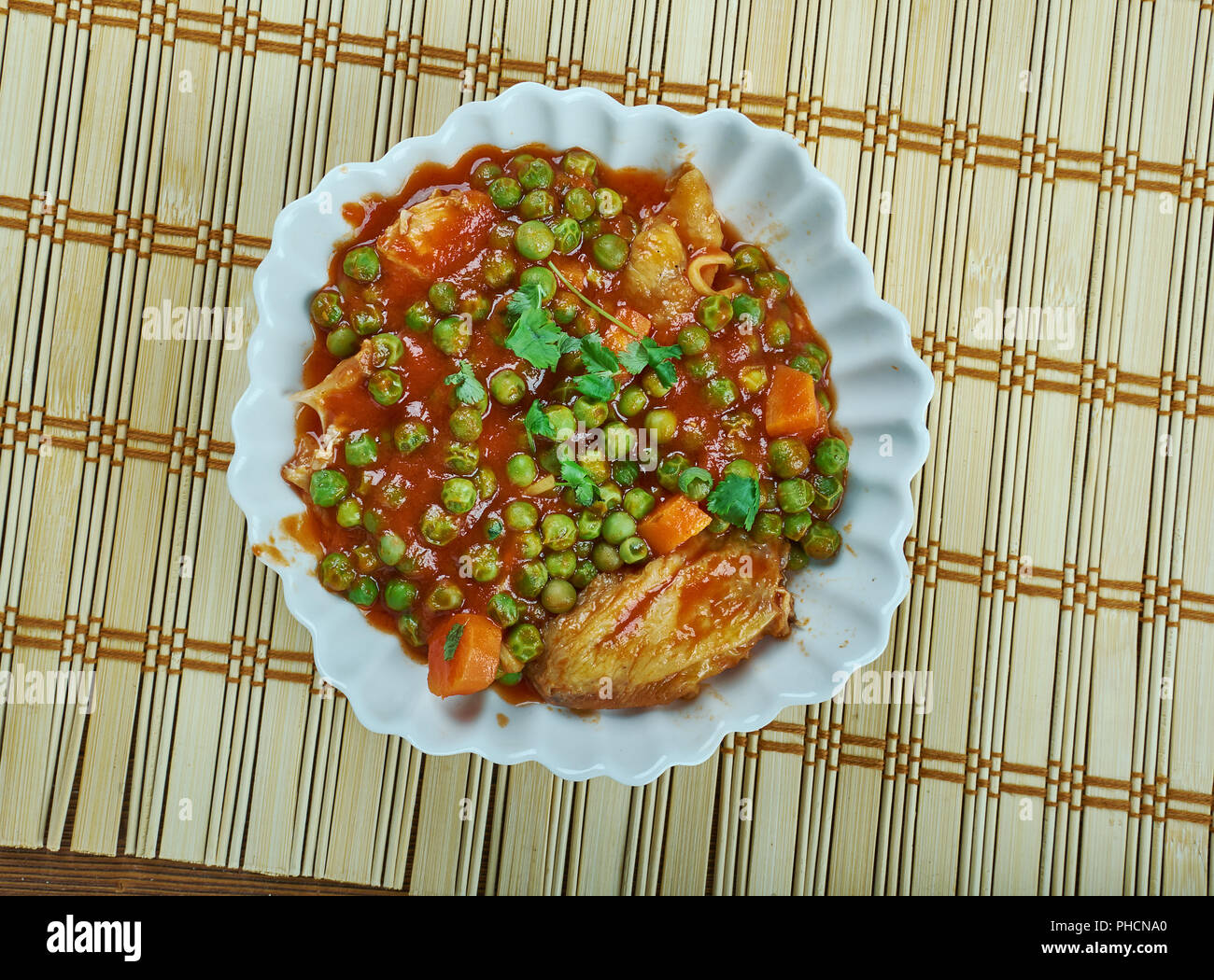 Mancare de mazare Stock Photo - Alamy