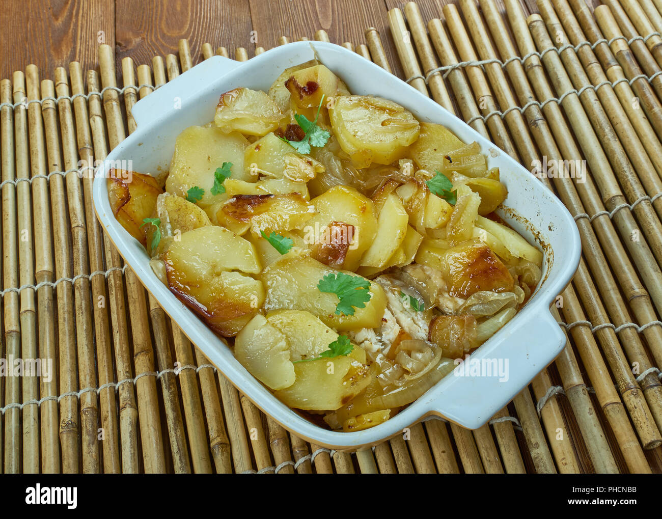 Light smoked haddock fish pie Stock Photo - Alamy