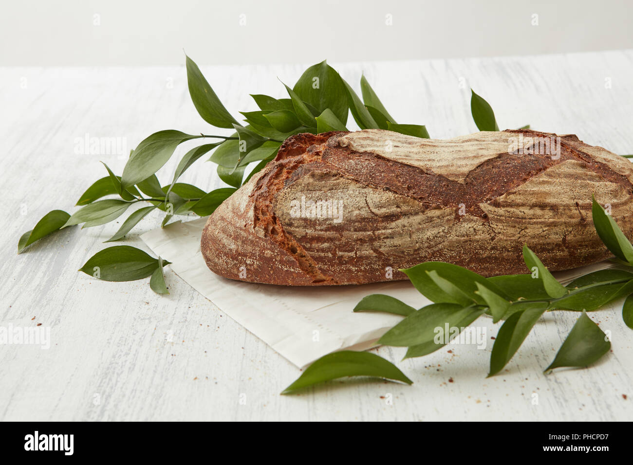 Homemade fresh bread Stock Photo - Alamy