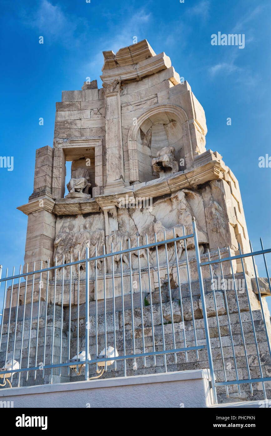 Philopappos monument hi-res stock photography and images - Alamy