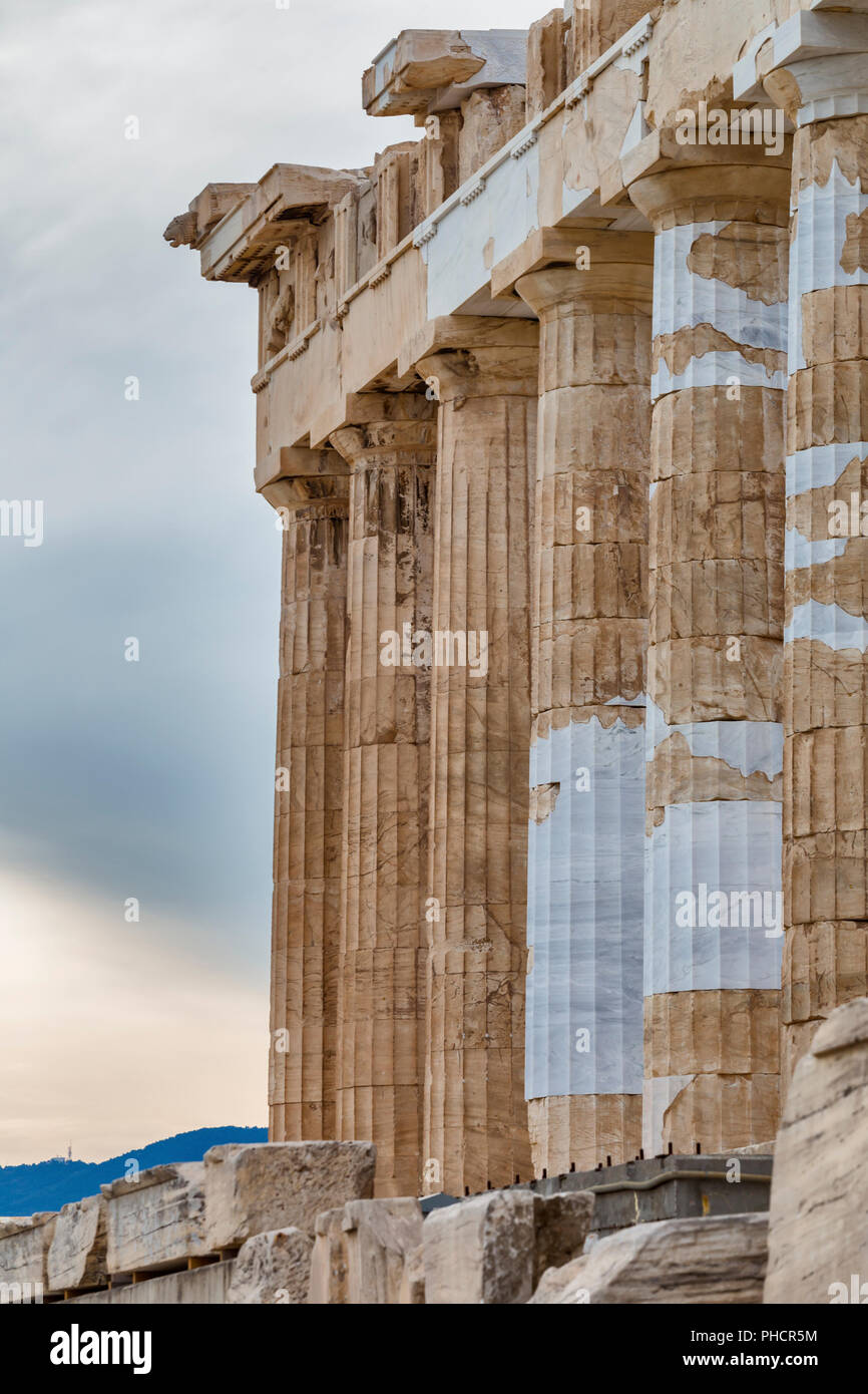 Parthenon temple (432 BC), Athens, Greece Stock Photo - Alamy
