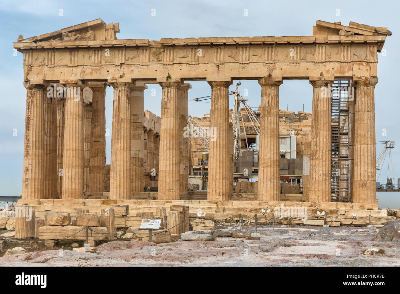 Parthenon temple (432 BC), Athens, Greece Stock Photo - Alamy