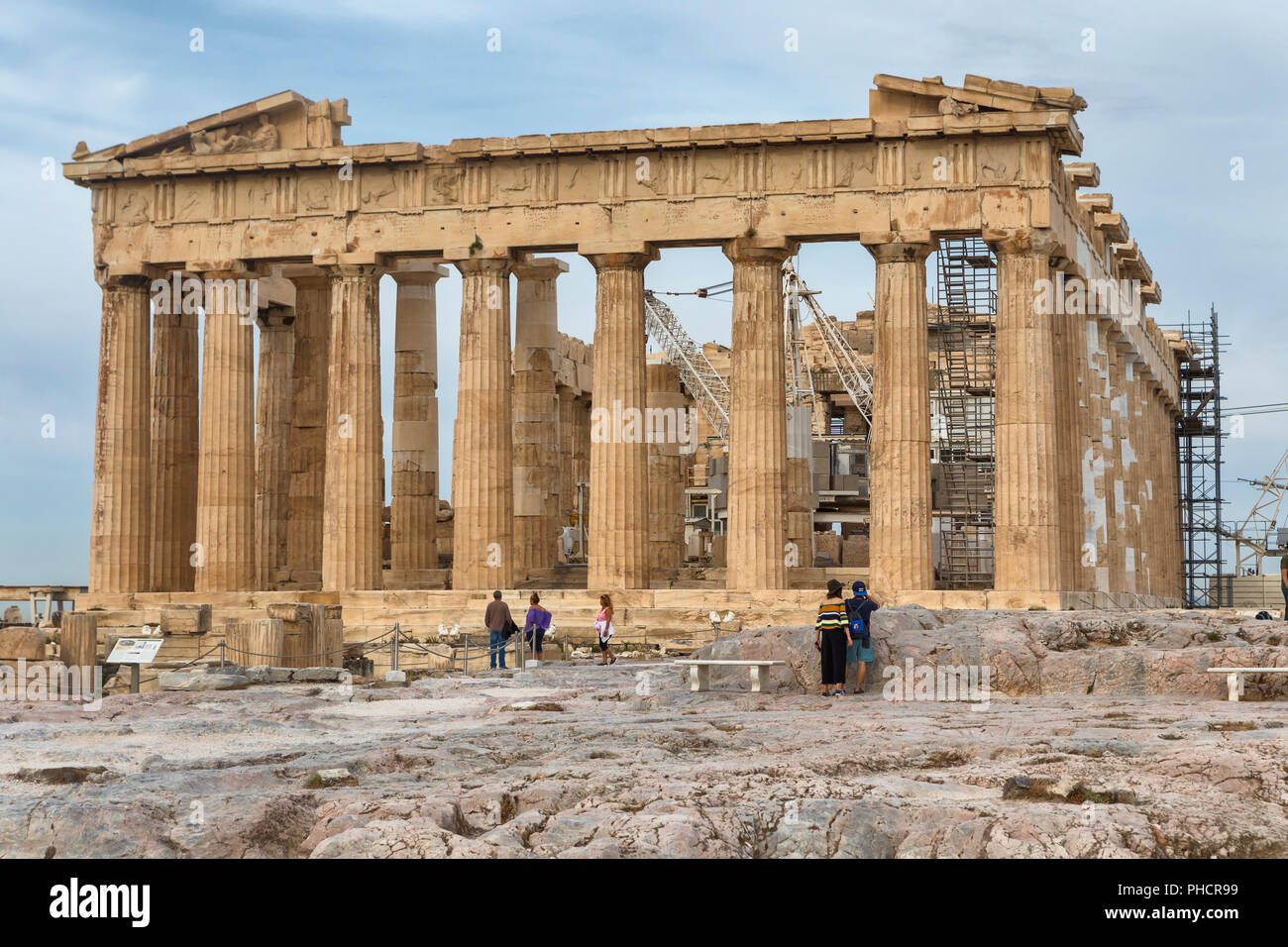 Parthenon temple (432 BC), Athens, Greece Stock Photo - Alamy