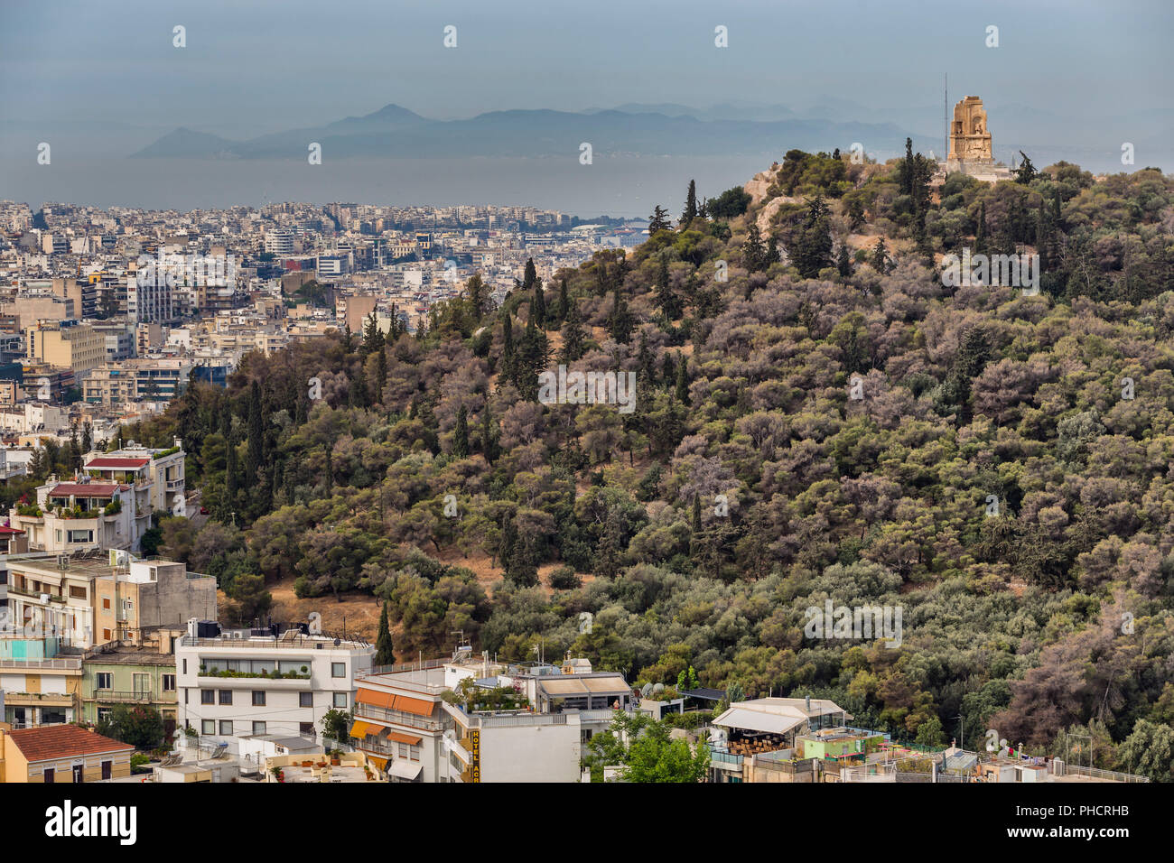Cityscape from Acropolis, Athens, Greece Stock Photo - Alamy