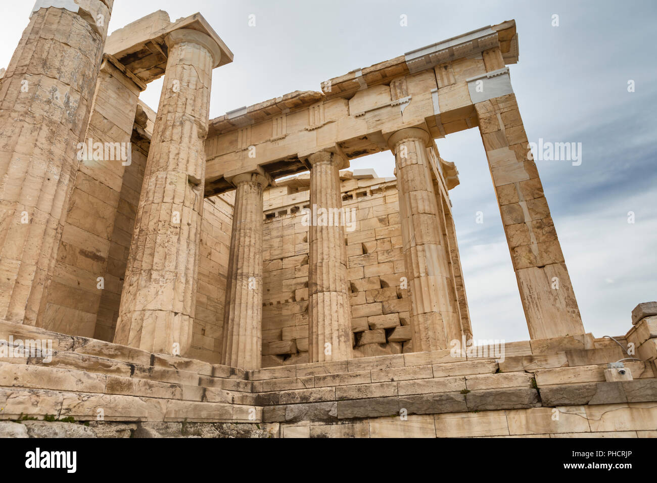 Temple of Athena Nike, Nika Apteros (420 BC), Athens, Greece Stock ...