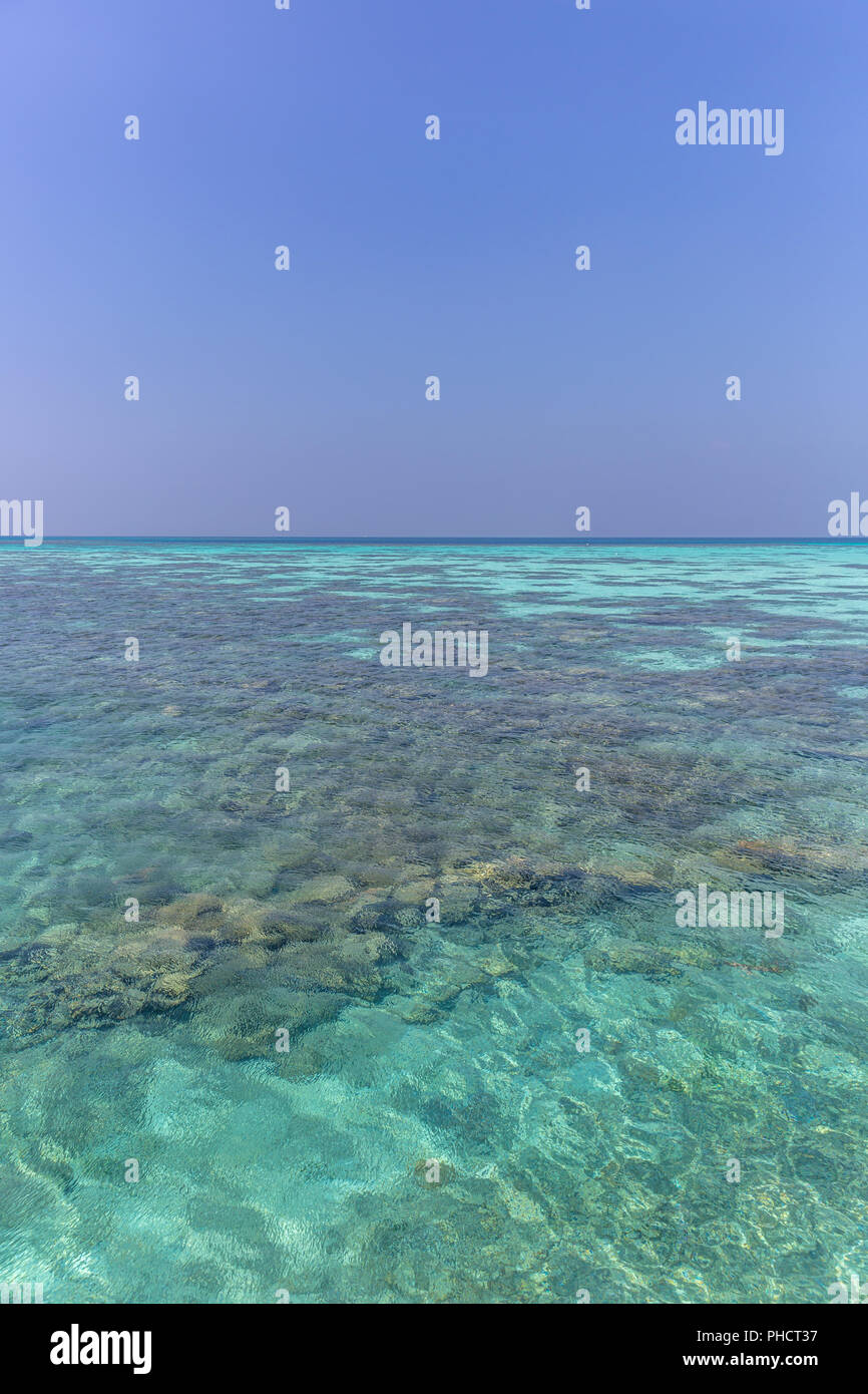 Blue tropical sea, turquoise water Stock Photo - Alamy