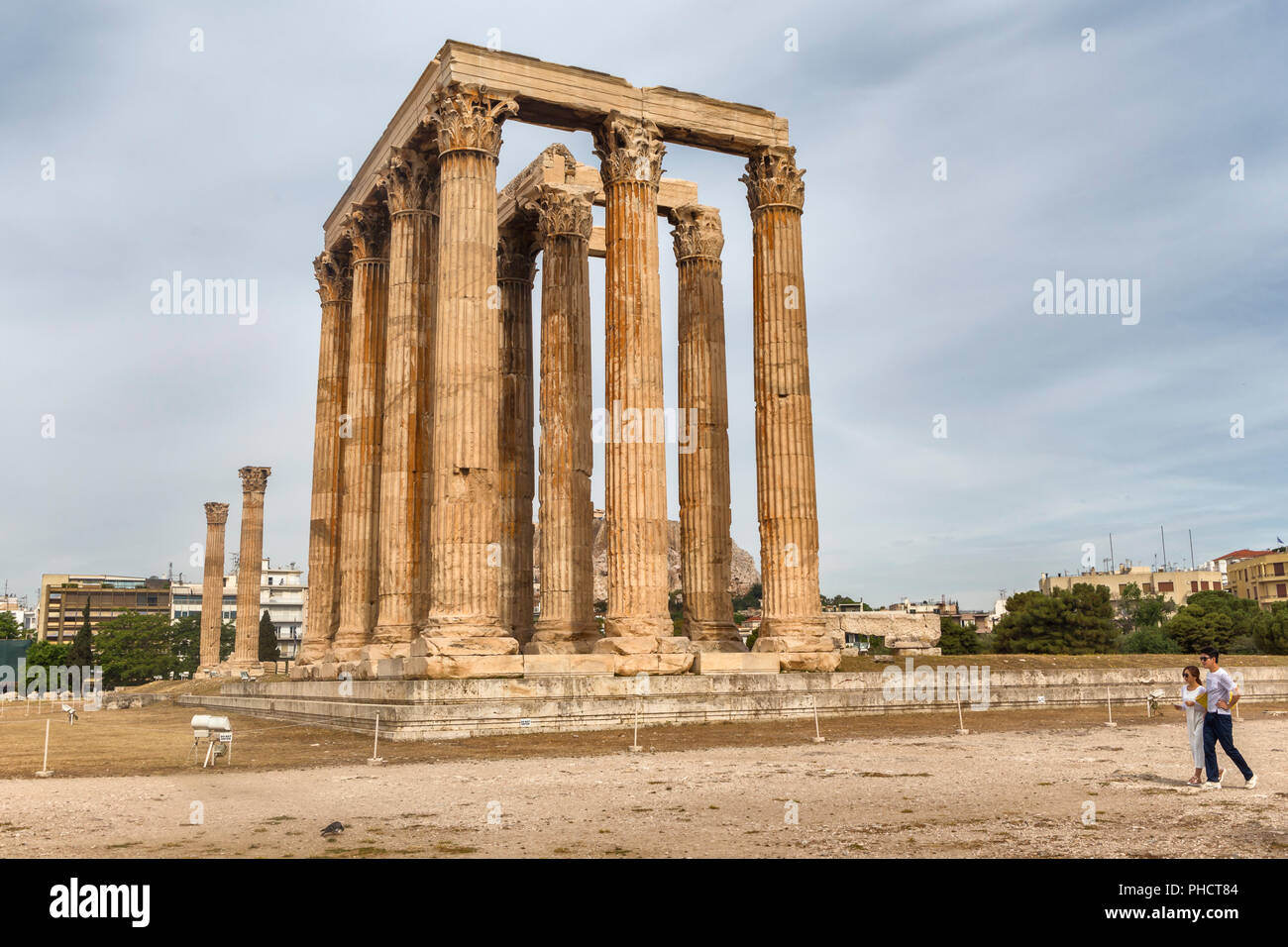 Olympieion athens hi-res stock photography and images - Alamy