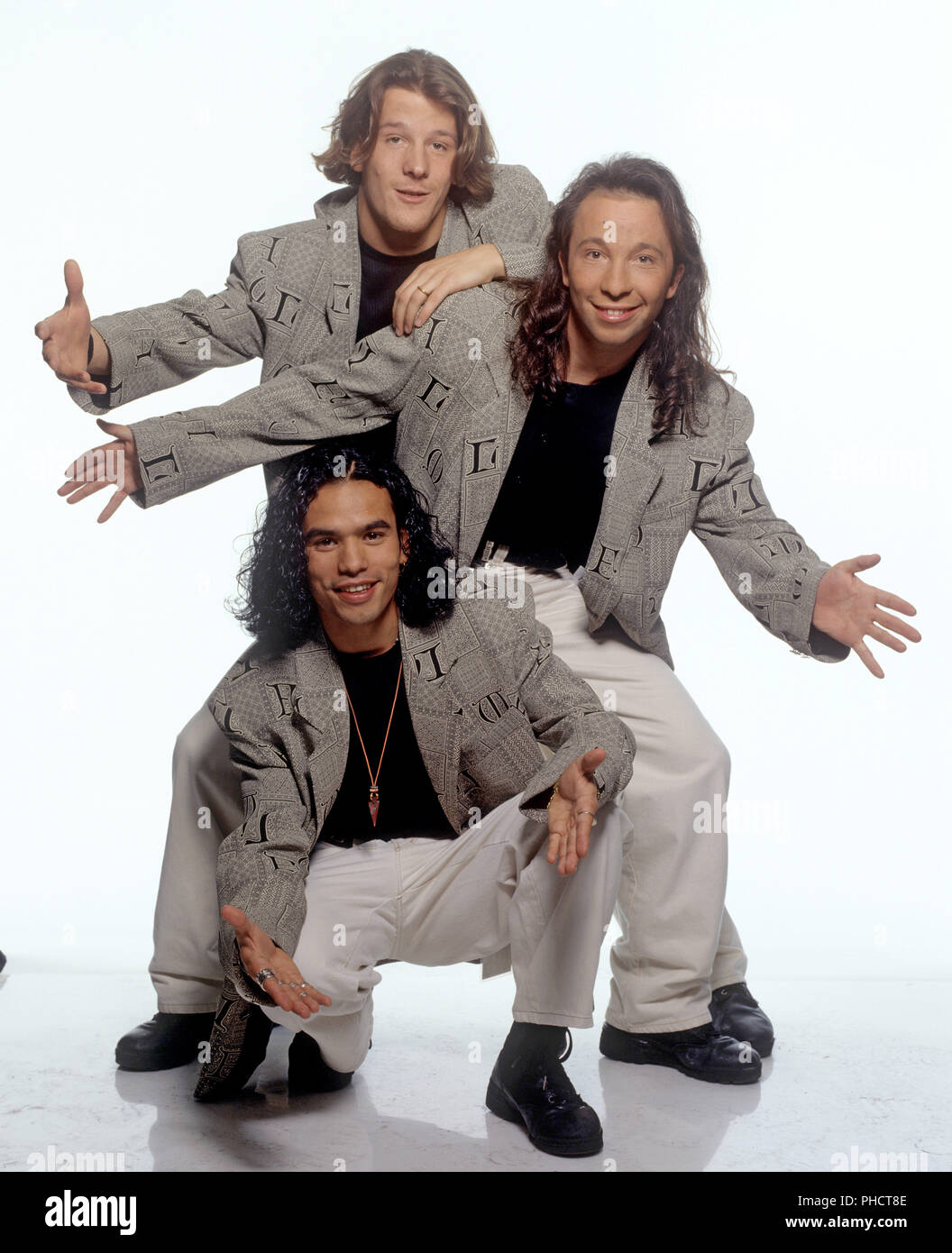 DJ BoBo on 09.02.1995 in Dortmund. | usage worldwide Stock Photo - Alamy