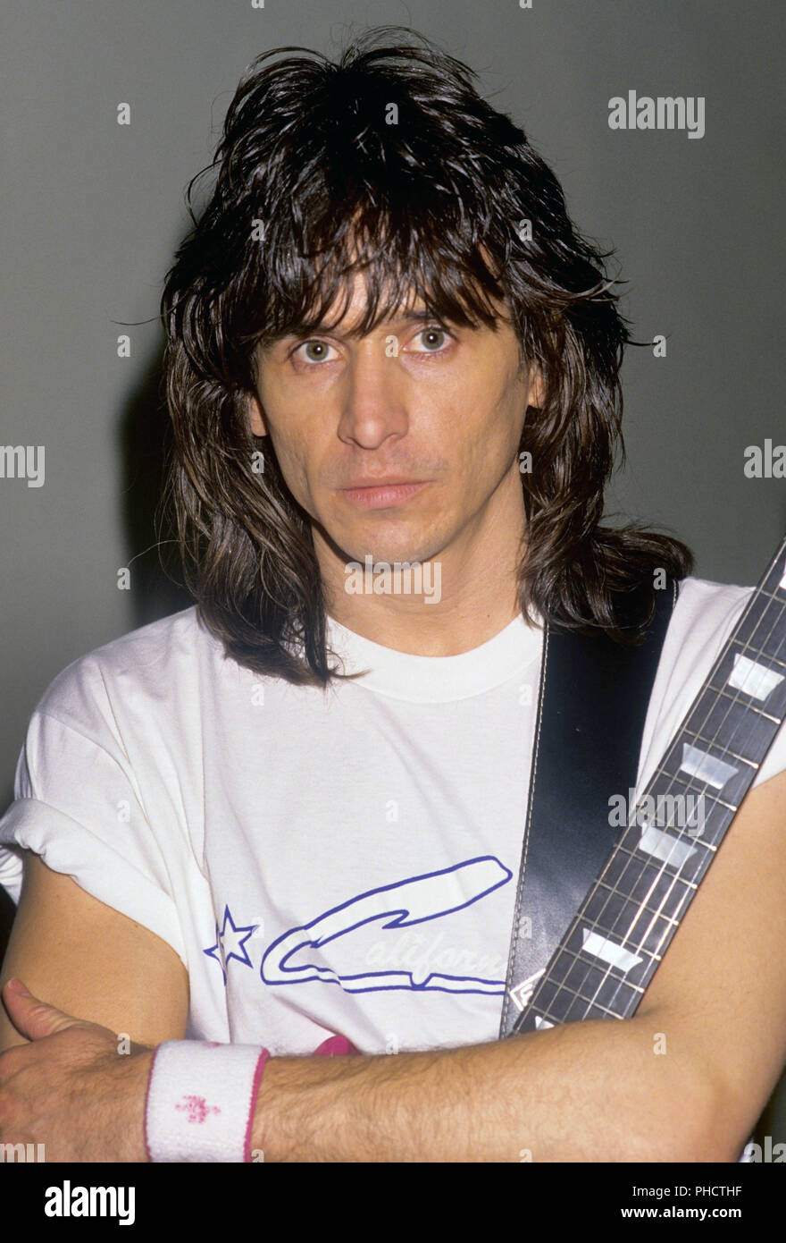 Stan Bush on 08.02.1988 in München / Munich. | usage worldwide Stock ...