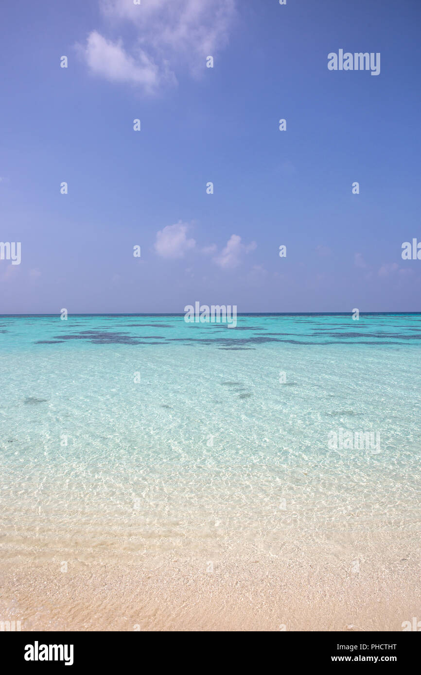 Blue tropical sea, turquoise water Stock Photo - Alamy