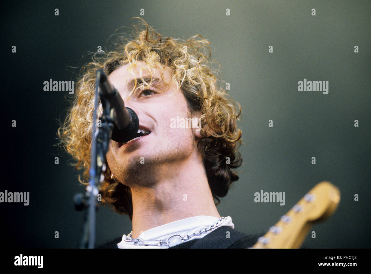 Gavin Rossdale (Bush) on 24.05.1996 in München / Munich. | usage ...