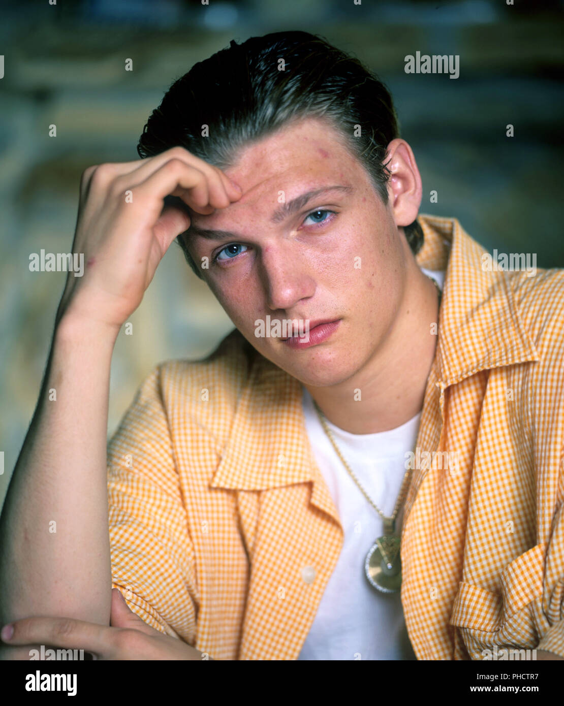 Nick Carter on 11.05.1998 in Tampa. | usage worldwide Stock Photo - Alamy