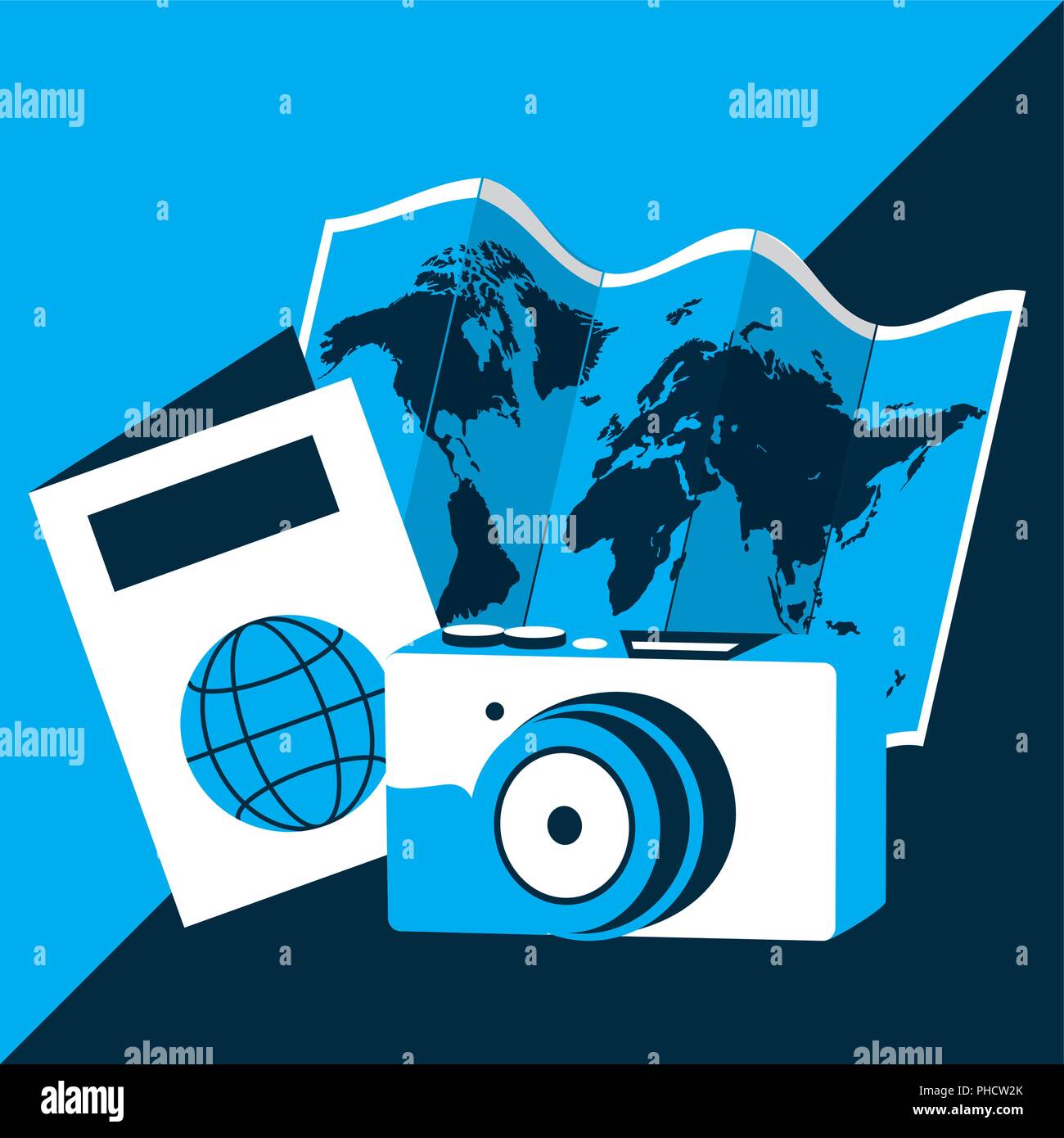 Travel elements concept Stock Vector Image & Art - Alamy