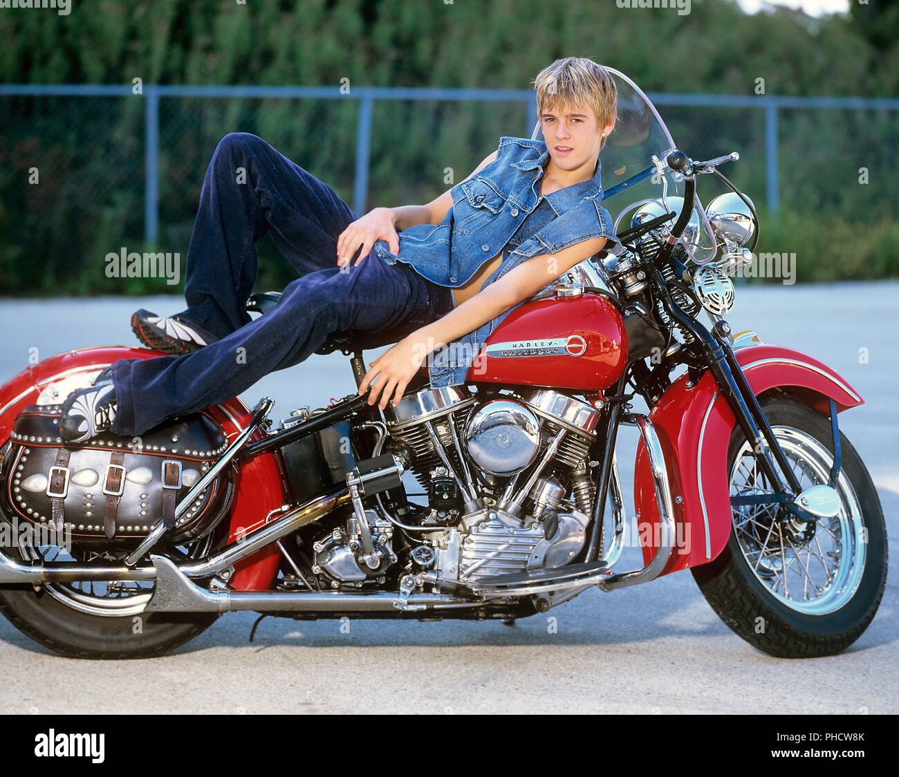 Aaron Carter on 30.08.2001 in Minneapolis. | usage worldwide Stock ...